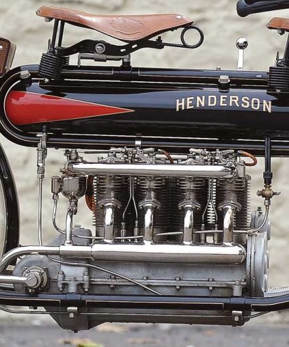 Rare 1912 Henderson Four - Motorcycle Classics
